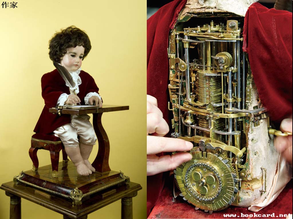 雅克德羅機械人 – BOOKCARD.NET