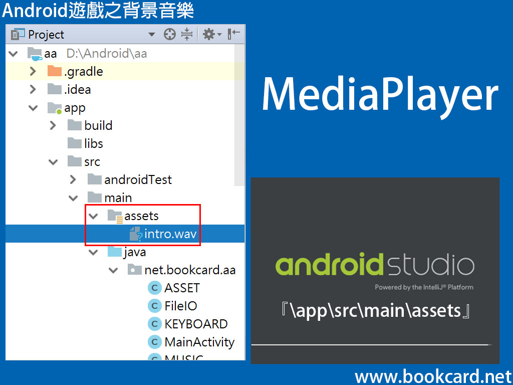 Android遊戲之背景音樂 – BOOKCARD.NET