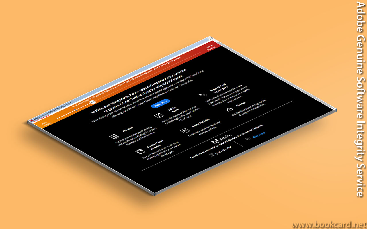 Adobe Genuine Software Integrity Service – BOOKCARD.NET