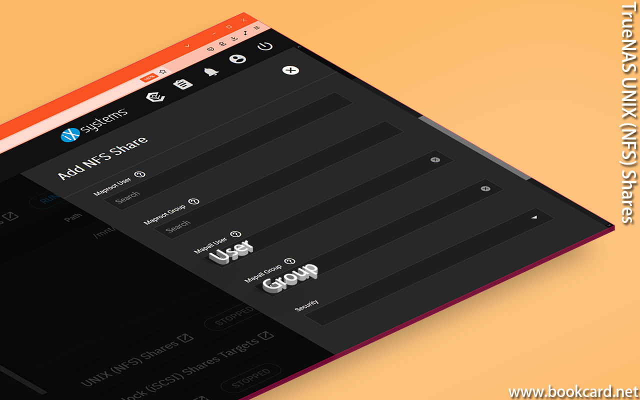 TrueNAS UNIX (NFS) Shares – BOOKCARD.NET