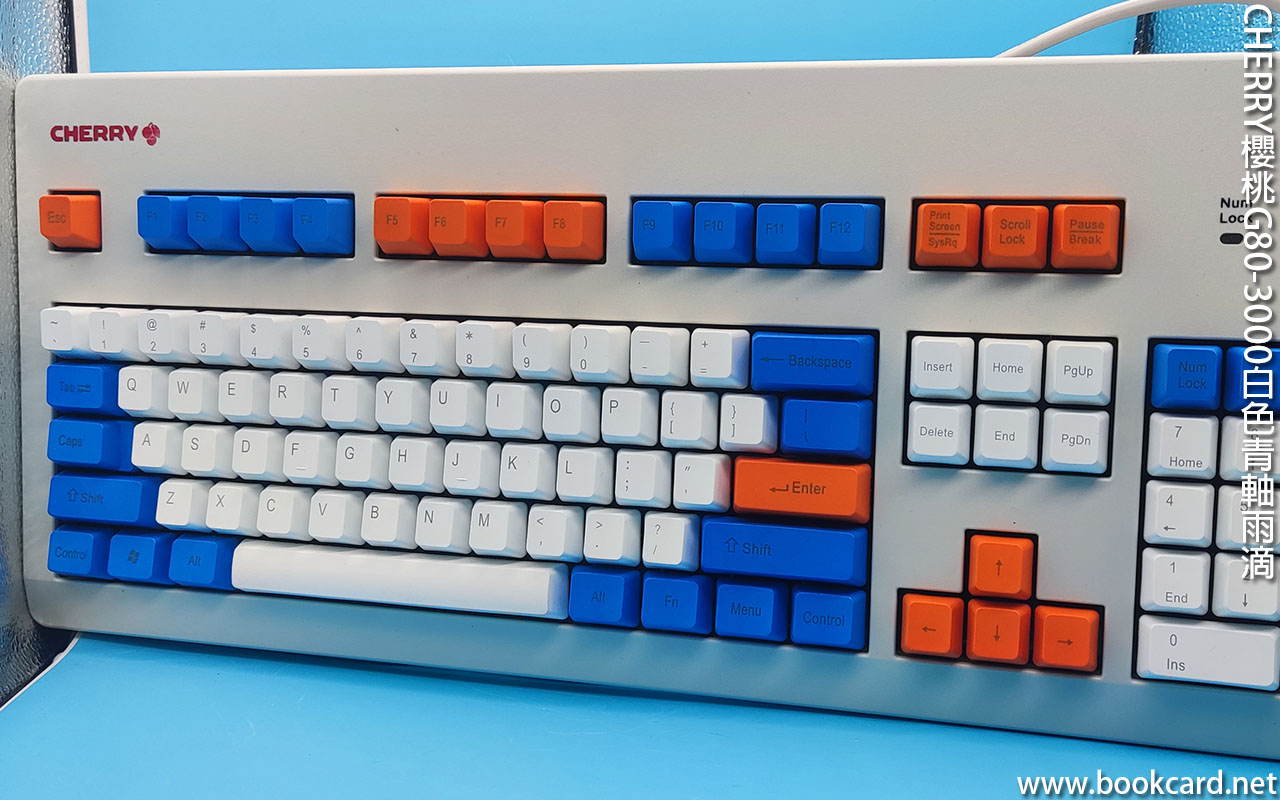 CHERRY櫻桃G80-3000白色青軸雨滴 – BOOKCARD.NET