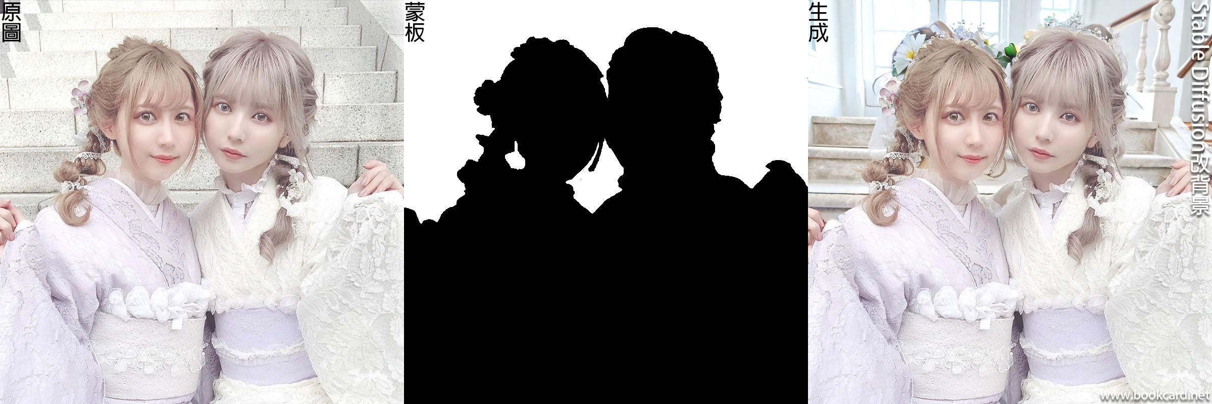 Stable Diffusion改背景 – BOOKCARD.NET